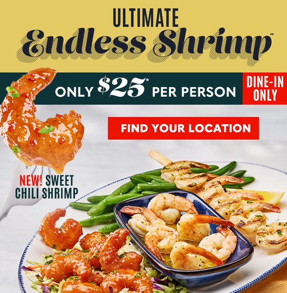 Red Lobster: Endless Shrimp is Back! - RedFlagDeals.com